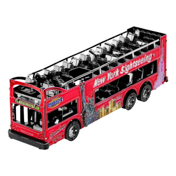 Big Apple Tour Bus – Metall Bausatz