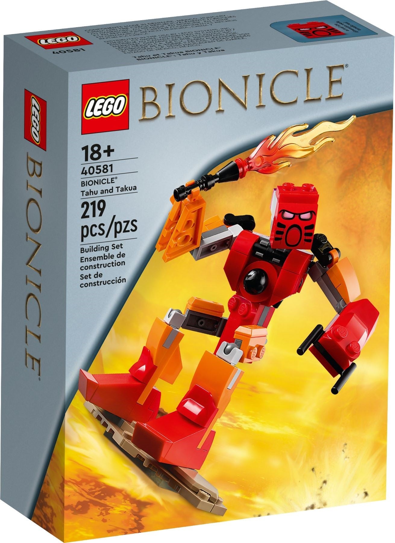 LEGO Icons Bionicle Tahu & Takua GWP 40581