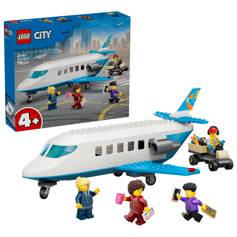 LEGO LEGO City Passagierjet 60492